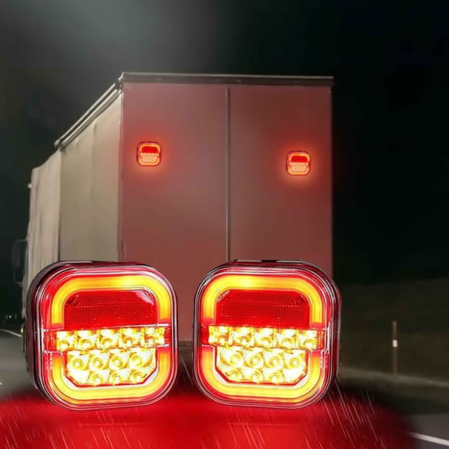 LED Trailer Light - Trailer Lights with Wire, Brake Stop Turn Running ...