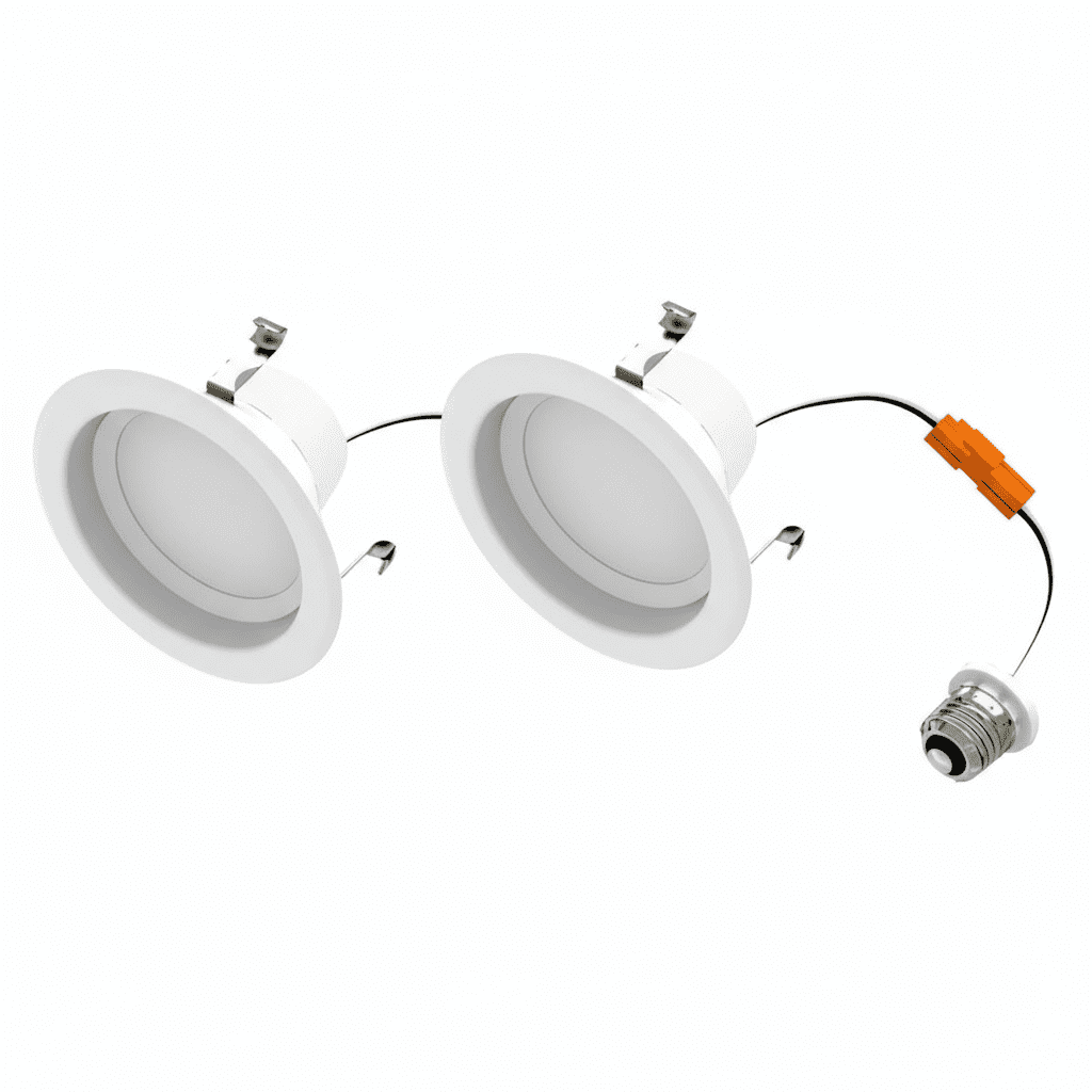LED Trim Kit Retrofit 4in 8W 5000K Dimmable UL & Energy Star Listed ...