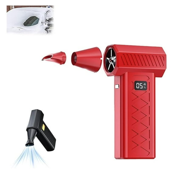 LED Turbo Snow Blower - Handheld Snow Remover for Car Windshield ...