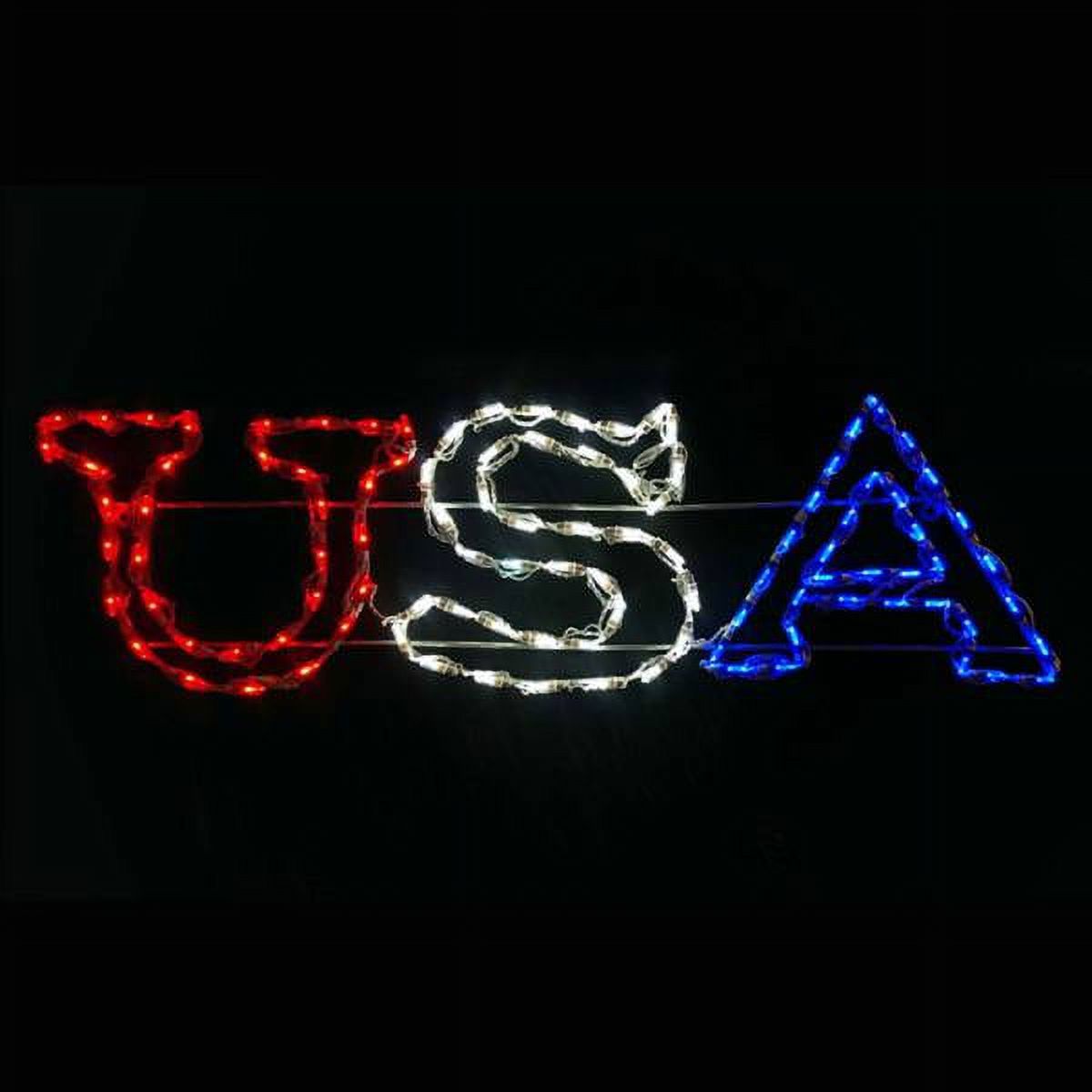 LED USA Sign RWB - Brite Ideas Decorating - Walmart.com
