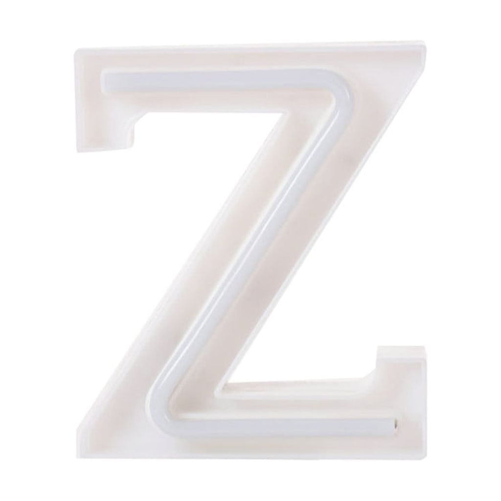 LED USB Letter Lights Light Up White Letters Standing Hanging A-Z ...