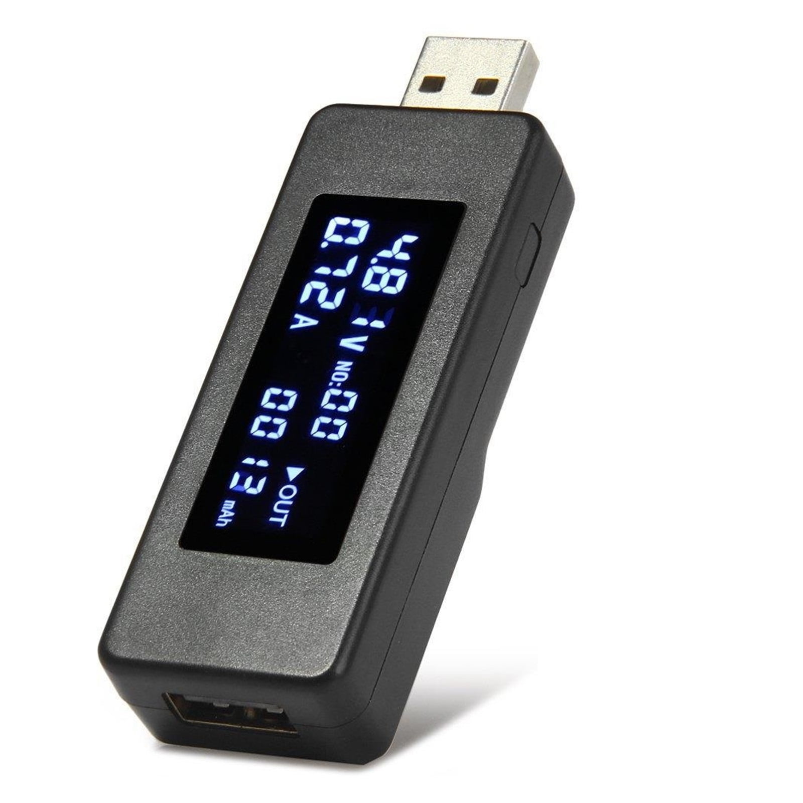 LED USB Mini Voltage Current Detector Power Tester For Smartphone e ...