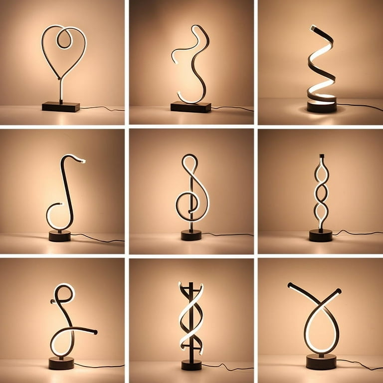 Creative Usb Designs Lighting Creative Modern Quicksand USB Table Lamp