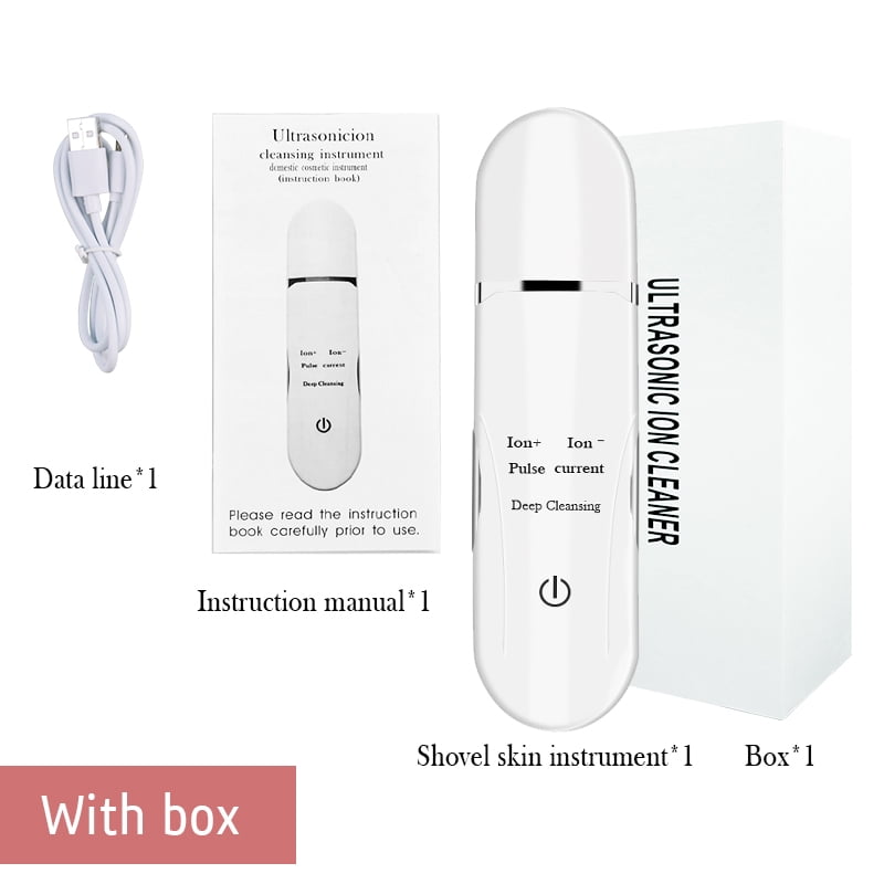 LED Ultrasonic Blackhead Removal Facial Deep Cleansing Skin Shrinking ...