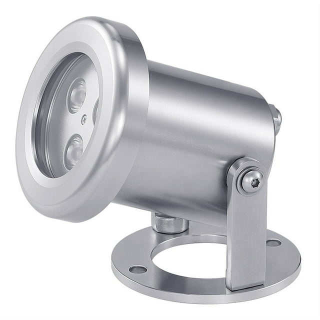 LED Underwater Spotlight 3W Low Power Stainless Steel RGB Underwater ...