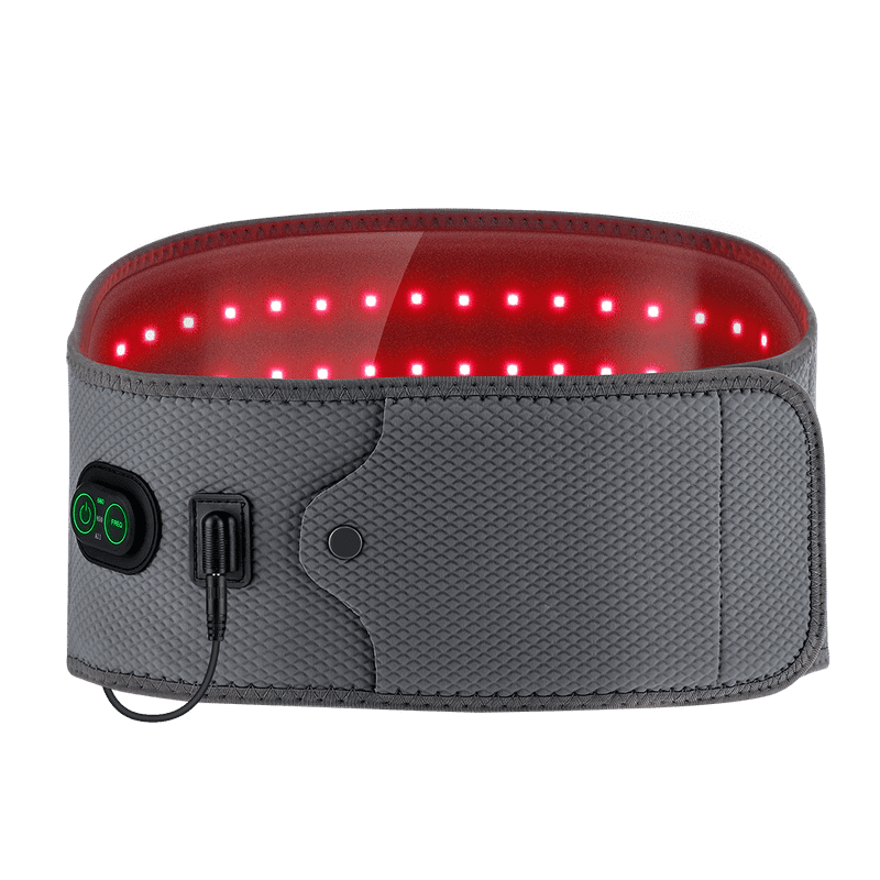 LED Waist Belt, Waist Support Belt with Light 660nm & 850nm Light Beads ...