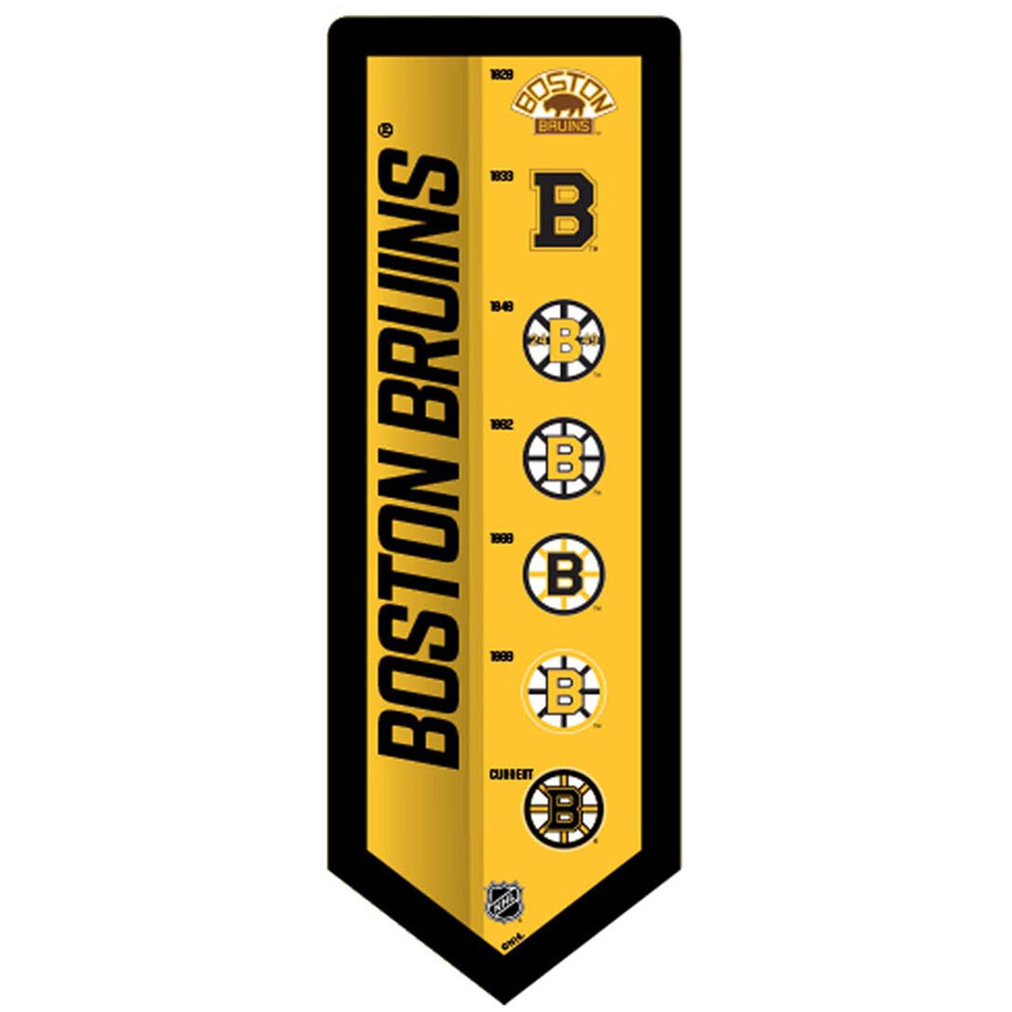 Evergreen Boston Bruins LED Lighted Sign Yellow - Walmart.com