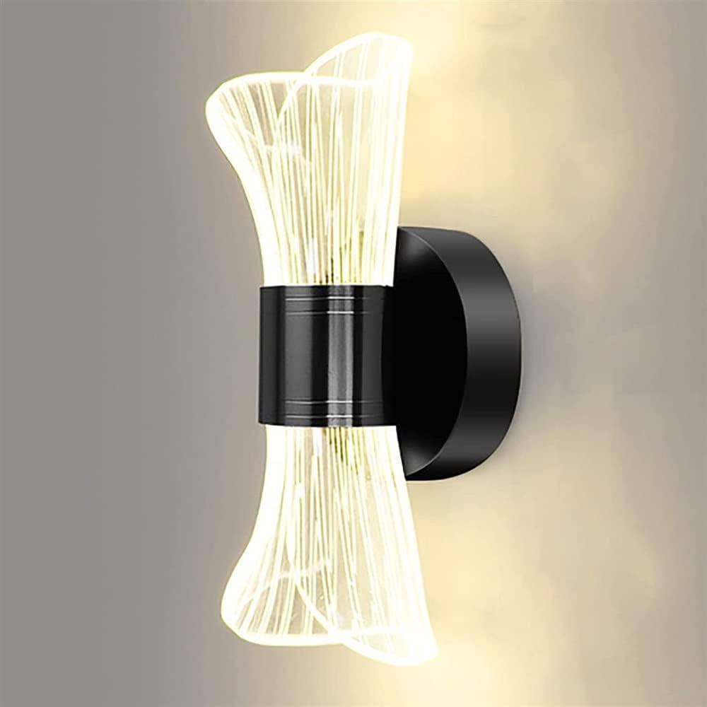 LED Wall Lamp 10W Acrylic Decorative Wall Lights Modern Petal Shape 3 ...