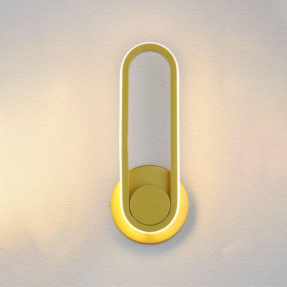 LED Wall Lamp Indoor Wall Light Wall Sconce Rotatable 330° Wall Light ...
