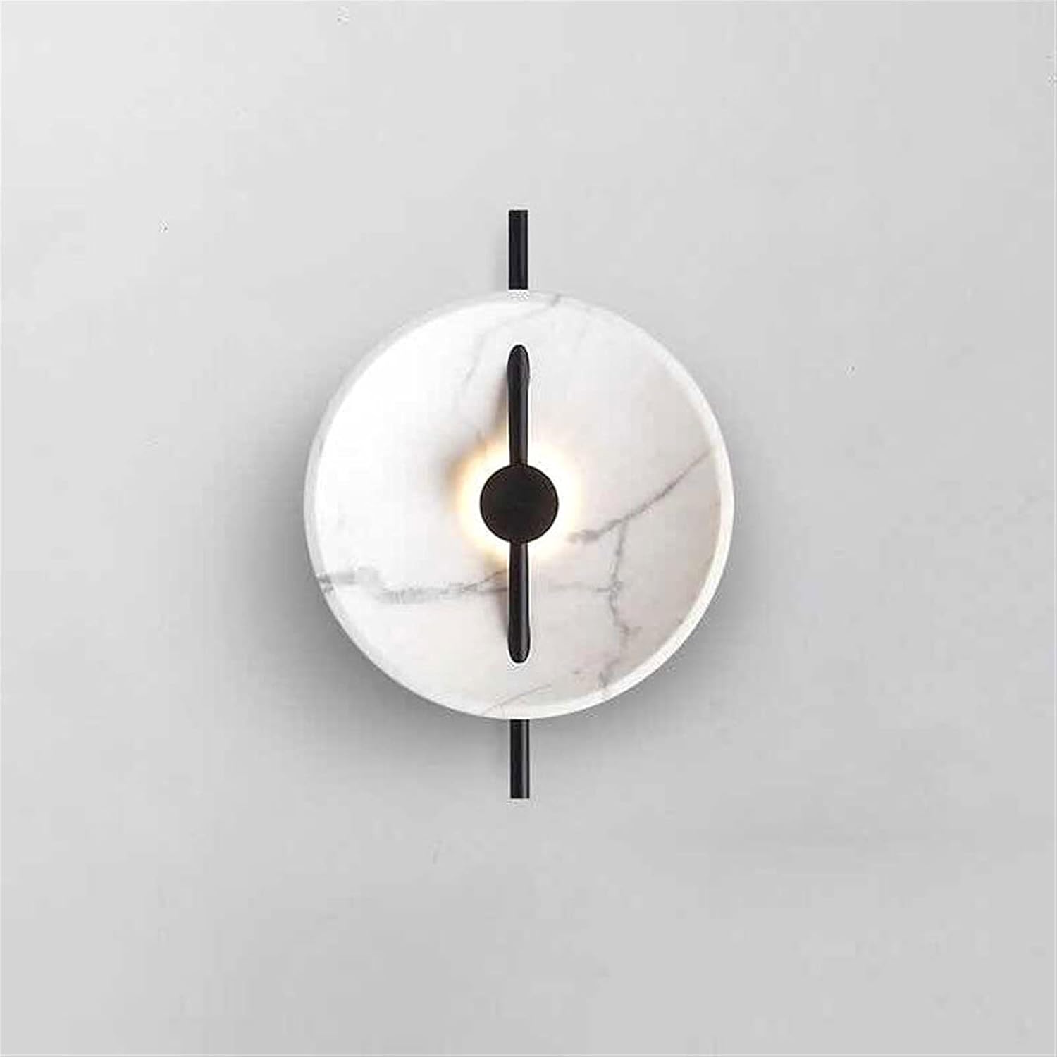 LED Wall Lamp Marble Disc Lighting Luxury Living Bedroom TV Sconce ...