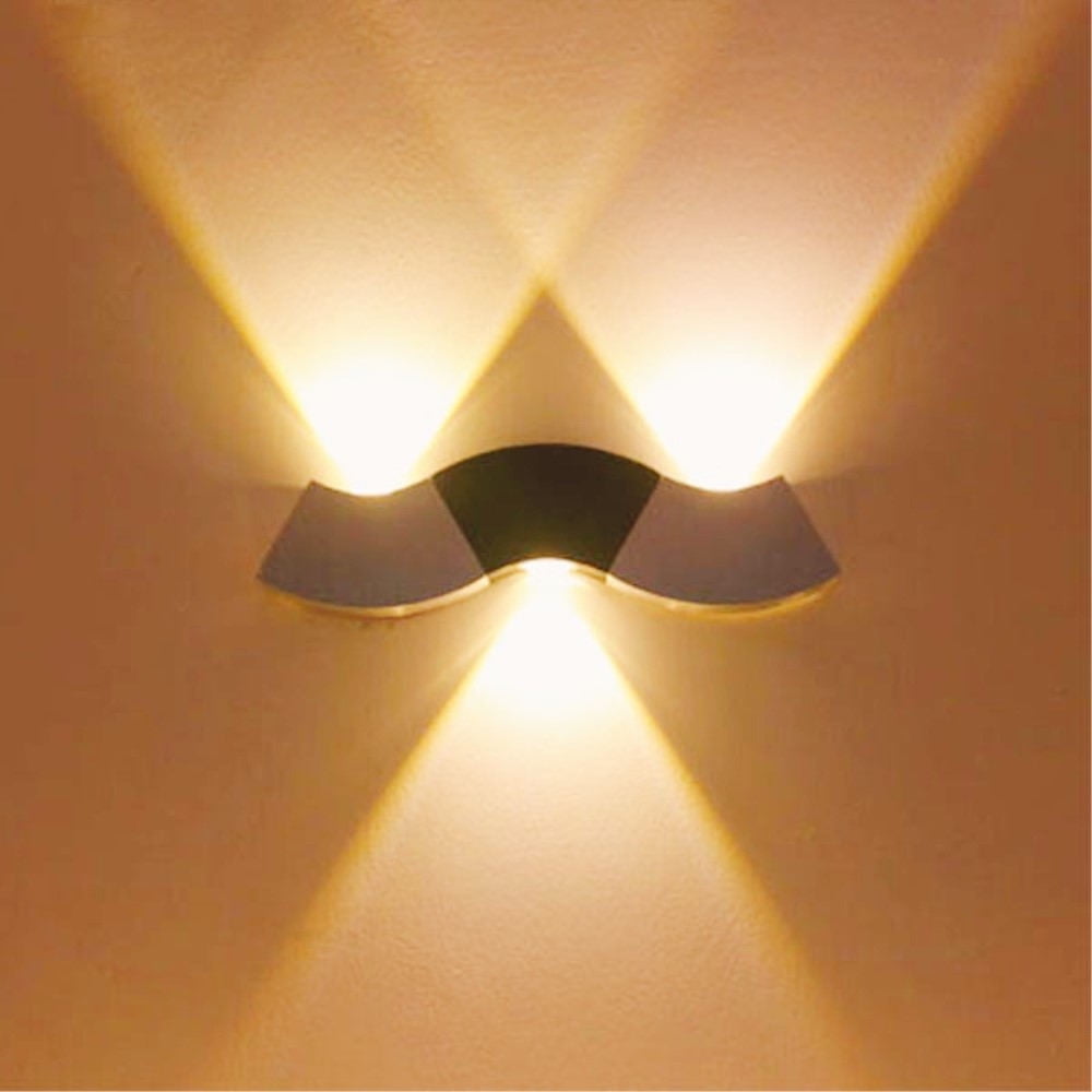 LED Wall Lamp for Bedroom Bedside Lighting and TV Back Wall Decoration ...