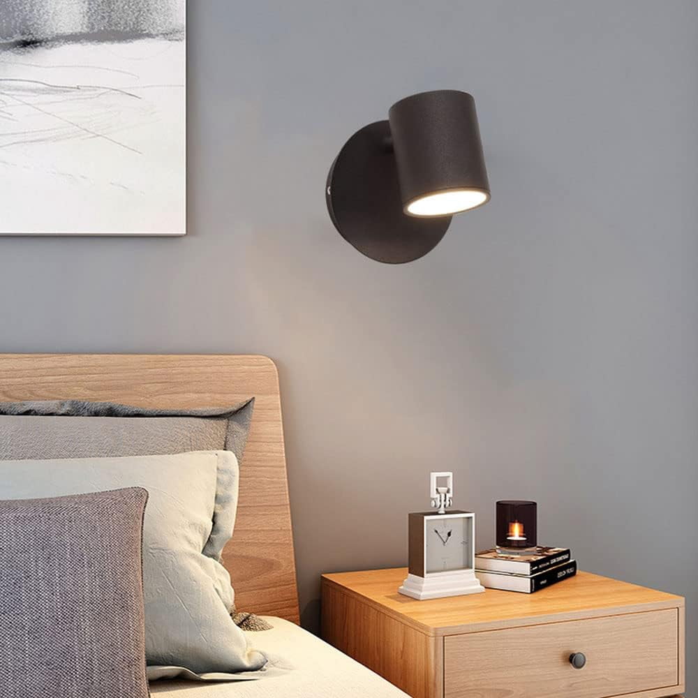 LED Wall Light Bedside Reading Wall Lamp Headboard Sconce with On/Off ...