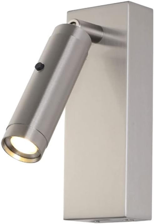 LED Wall Mount Light Adjustable Wall Sconce Focused Bed Reading Lamp ...