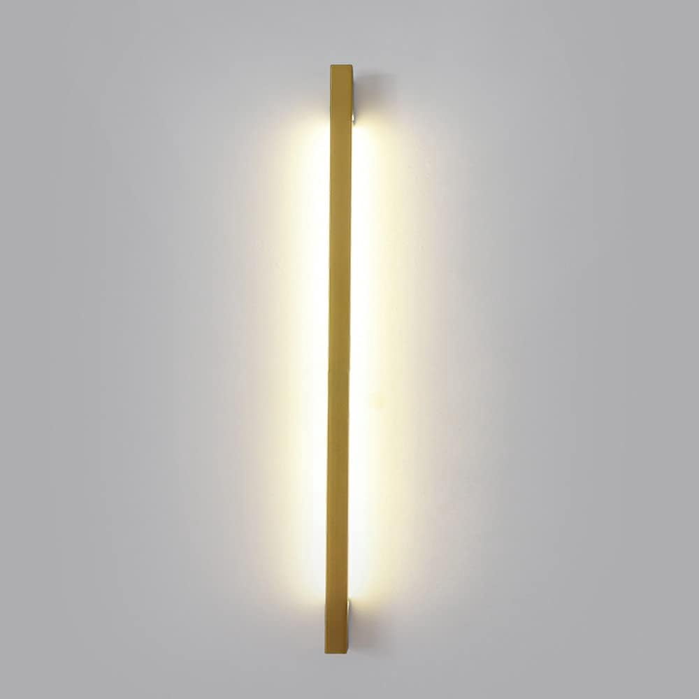 LED Wall Sconce Lighting Fixture Minimalist Linear Wall Lamp, Modern ...