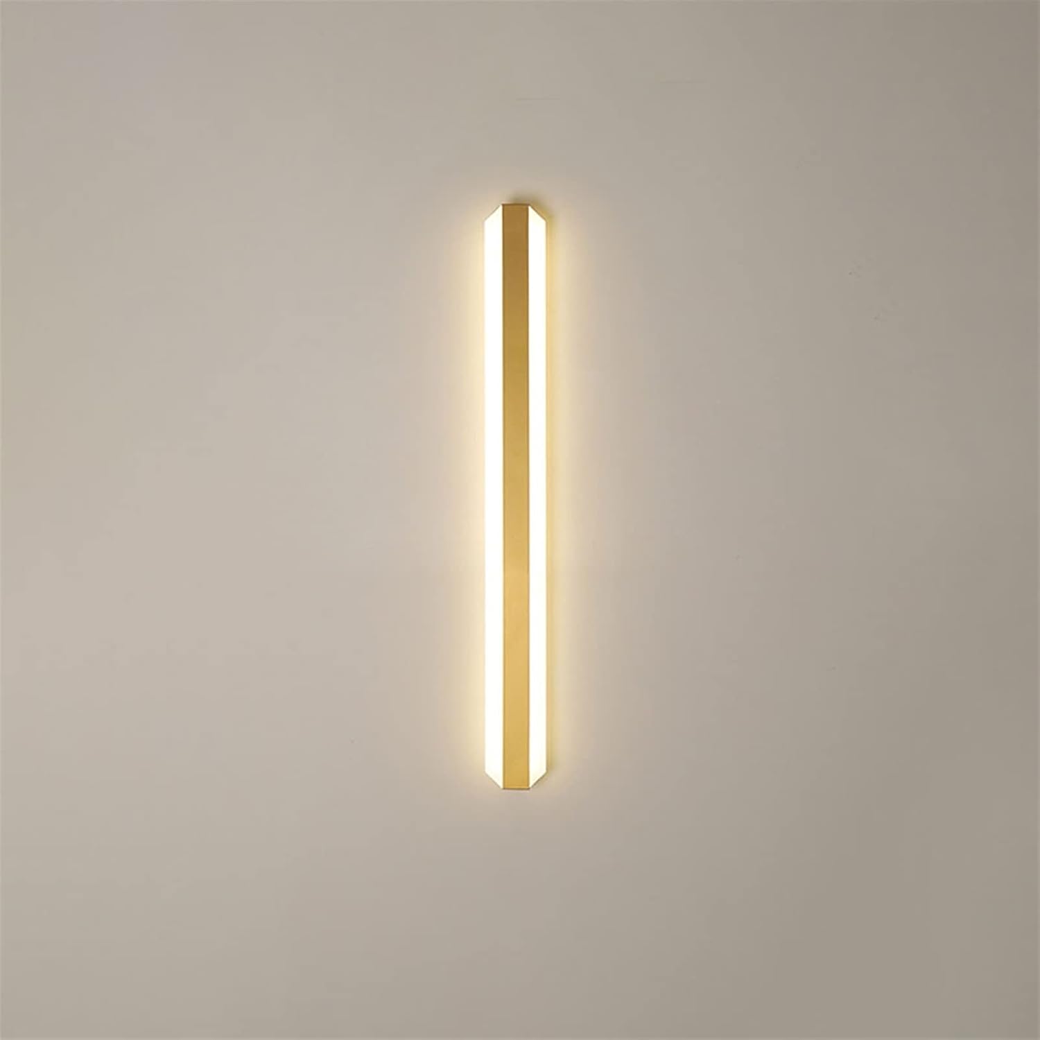 LED Wall Sconce Long Strip Wall Mount Light, Simple Metal Wall Lamp ...