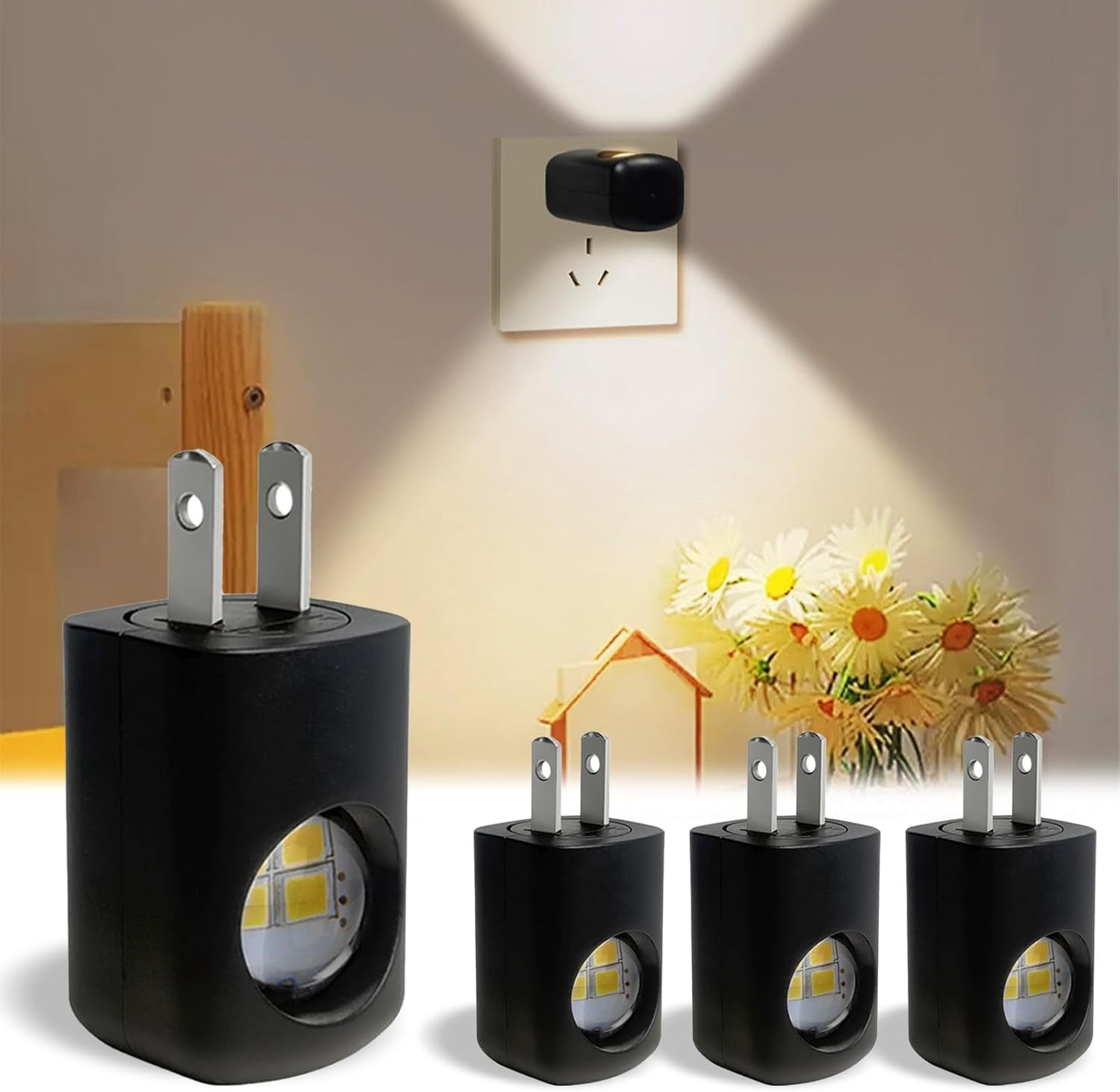 LED Wall Socket Night Light,2026 New Mini LED Night Light Plug in Wall ...