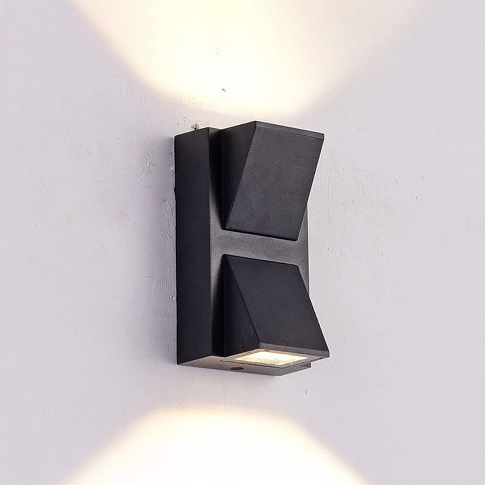 LED Wall Spot Light Black Sconce IP65 Waterproof Outdoor Wall Lamp, 10W ...
