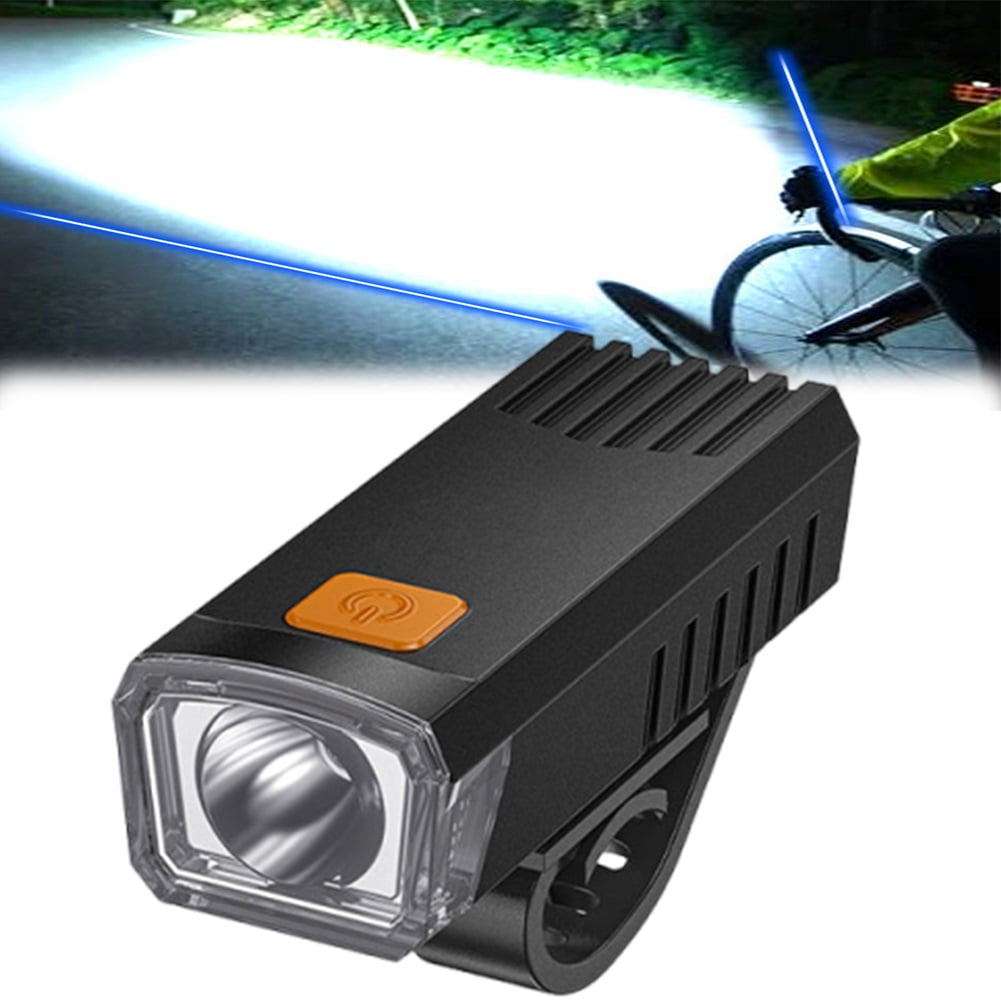 LED Waterproof Rechargeable Bike Headlight with Clip Bright & Durable ...