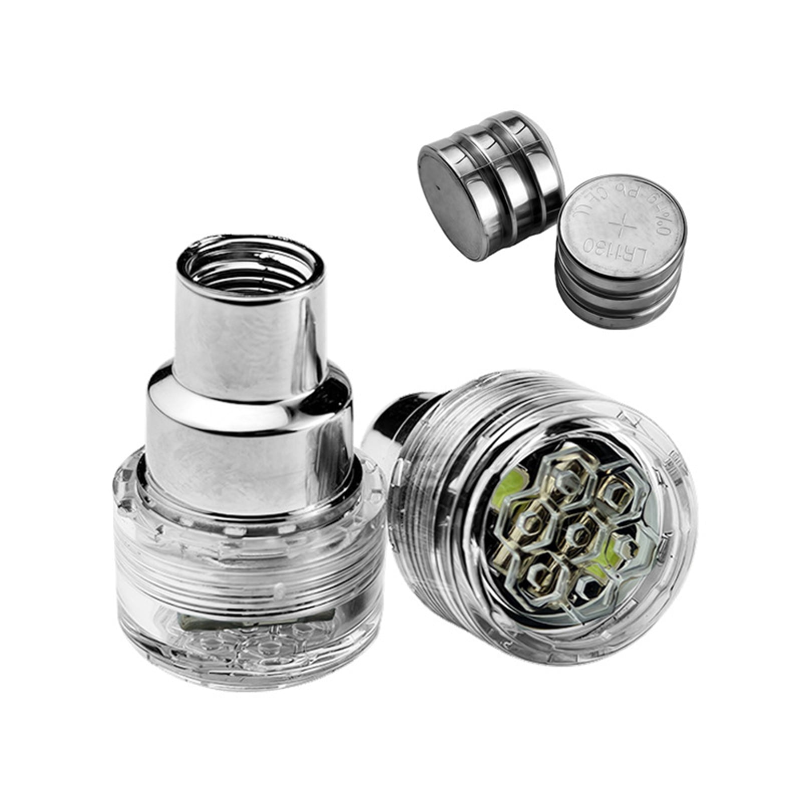 LED Wheel Light Tire Valves Cap With LED Light Universally For ...