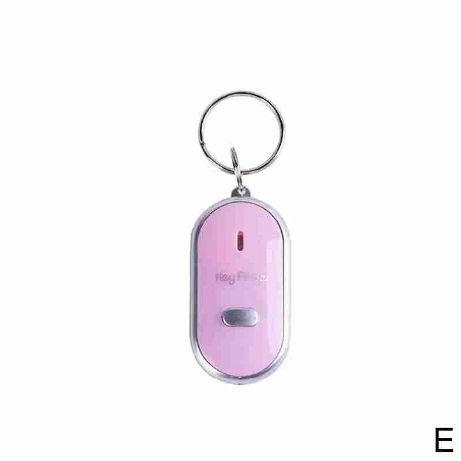 LED Whistle Key Finder Flashing Beeping Sound Control Alarm Anti-Lost ...