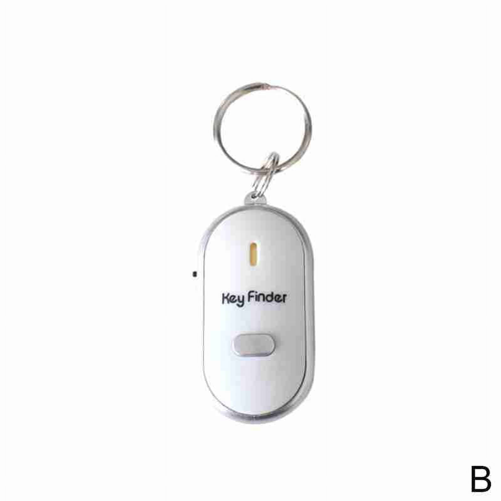 LED Whistle Key Finder Flashing Beeping Sound Control Alarm Anti-Lost ...