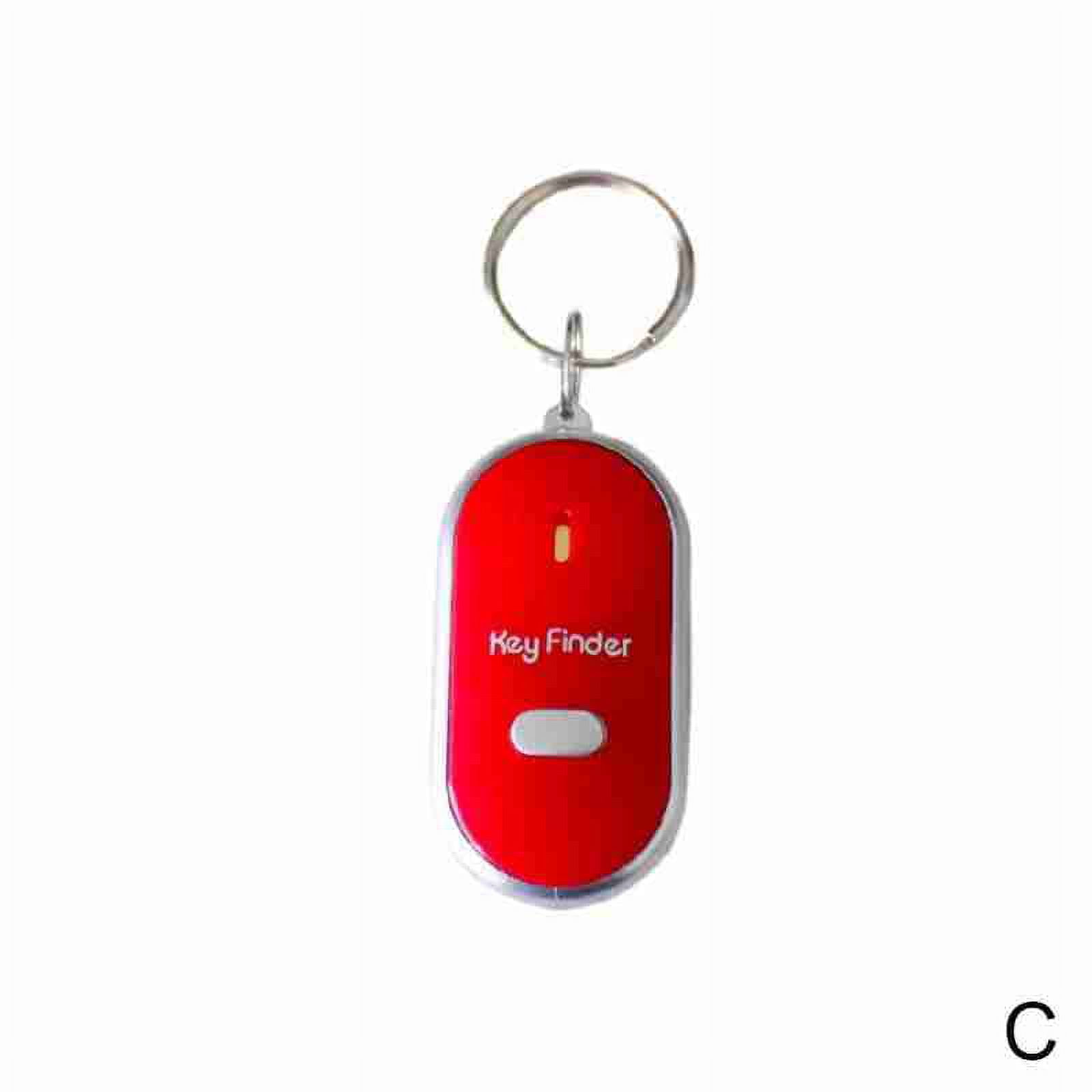 LED Whistle Key Finder Flashing Beeping Sound Control Alarm Anti-Lost ...