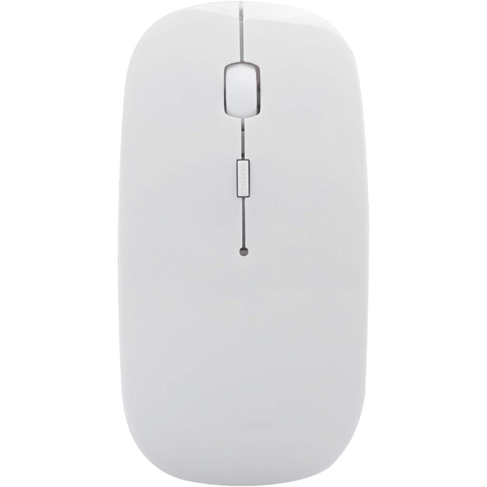 LED Wireless Mouse, 2.4GHz Wireless Mouse Adjustable USB Charging Anti ...