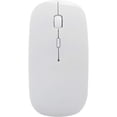 LED Wireless Mouse, 2.4GHz Wireless Mouse Adjustable USB Charging Anti ...