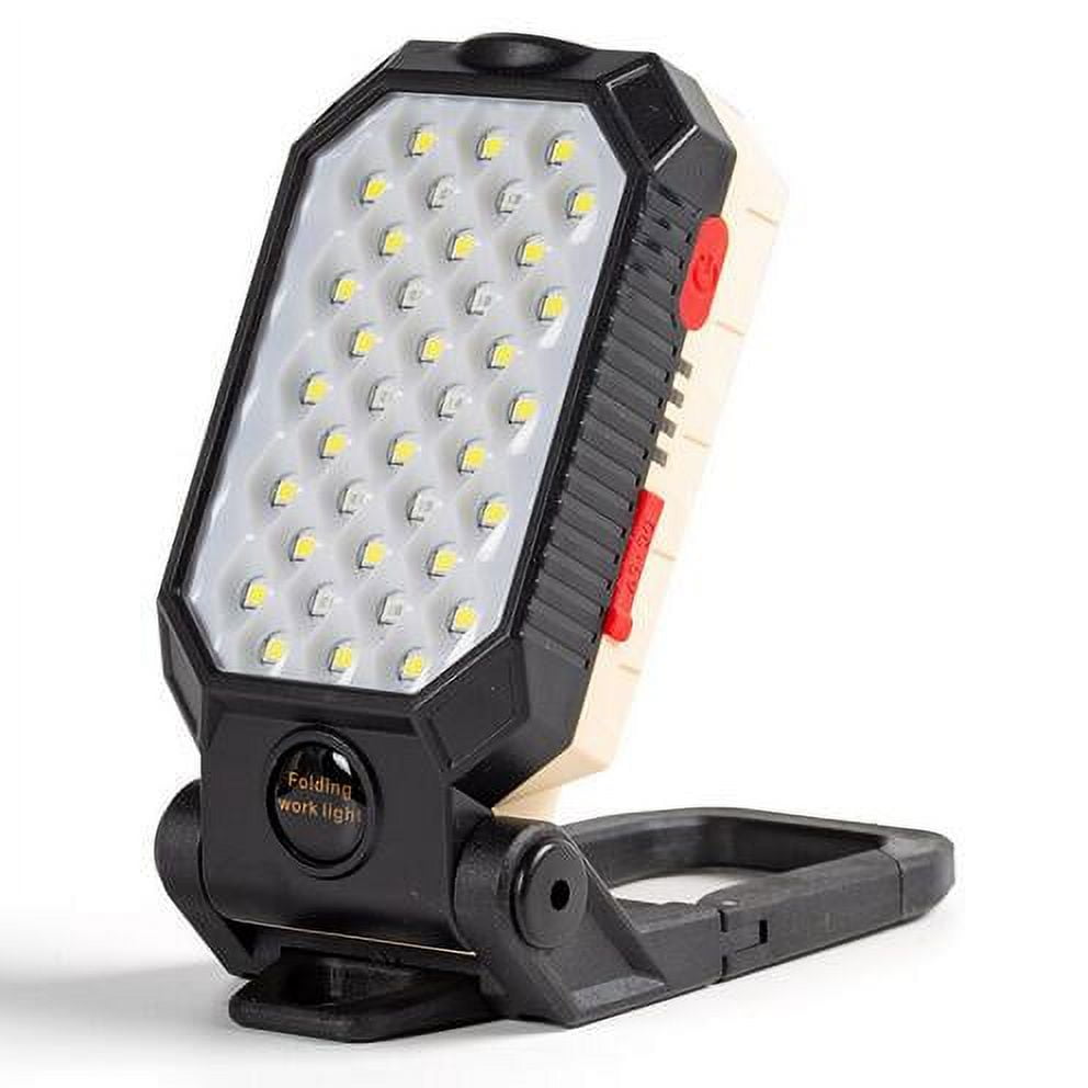 Aoresac Rechargeable LED Work Light, Magnetic, Foldable, Waterproof, 4 ...