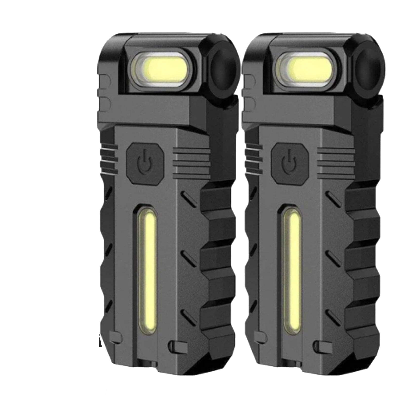 LED Work Light Flashlight, 180° Rotating Head Dual Beam, Magnetic Base ...