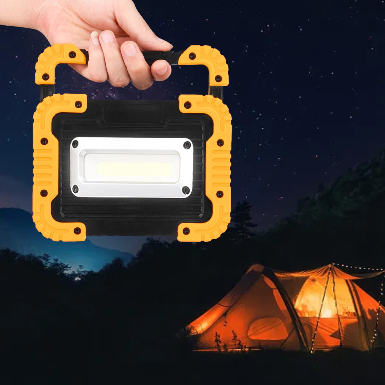 LED Work Light Outdoor Camping Portable Magnetic Flashlight 16 Angle ...