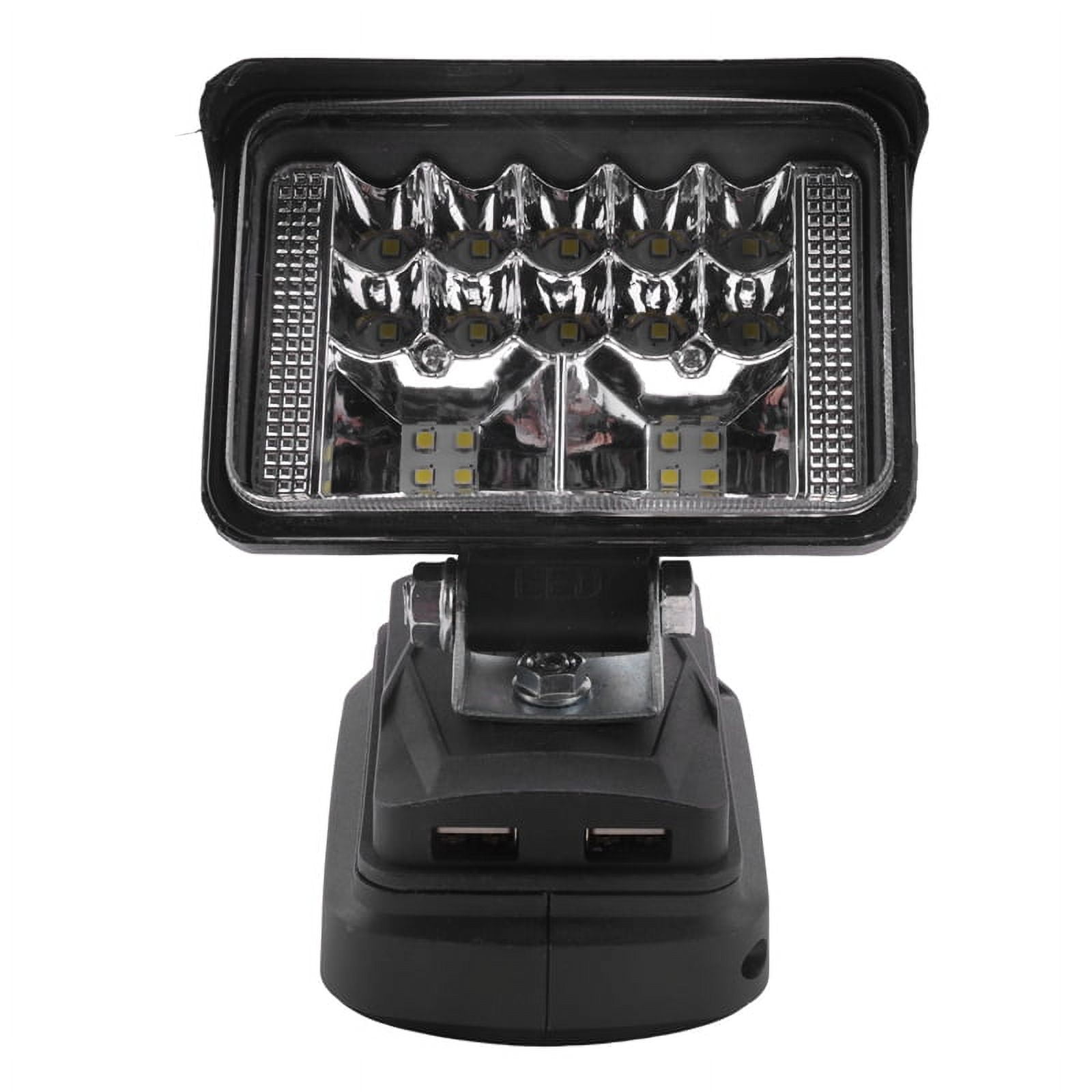 LED Work Lights Flashlight Electric Torch Spotlight Car Lamp for 18V Li ...