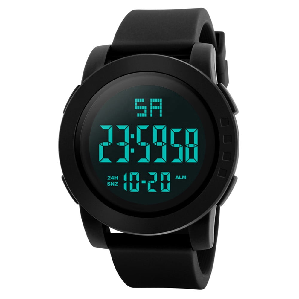 LED Wrist Analog Digital Men Sport Watch Men's Watch Referee Watch ...