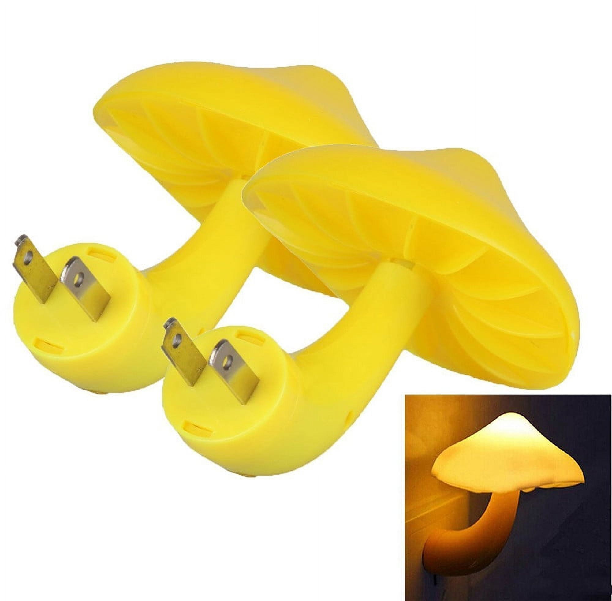 LED Yellow Light Sensor Night Light Socket Bedside Table Lighting ...