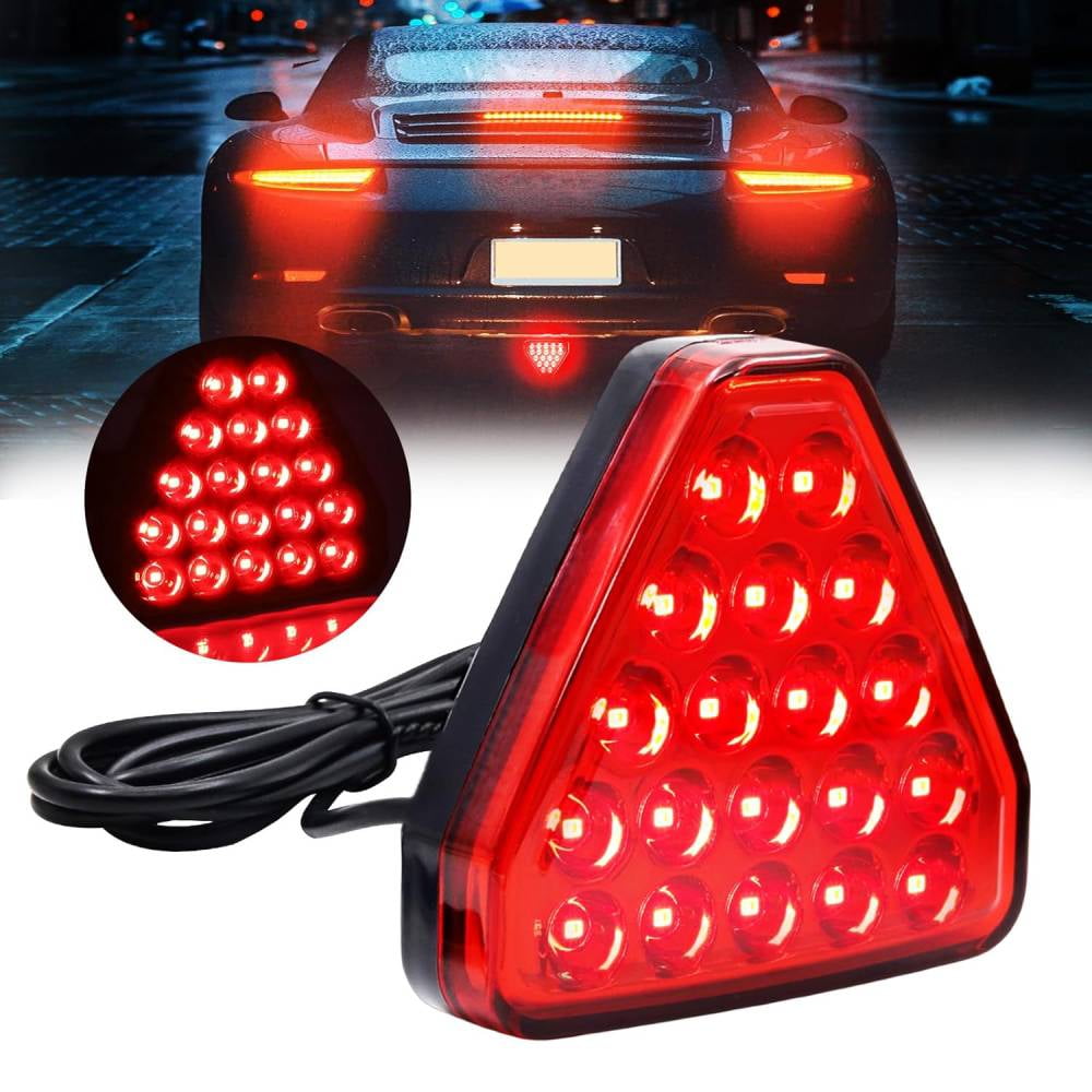 LED brake light universal warning light LED flash light strobe light ...