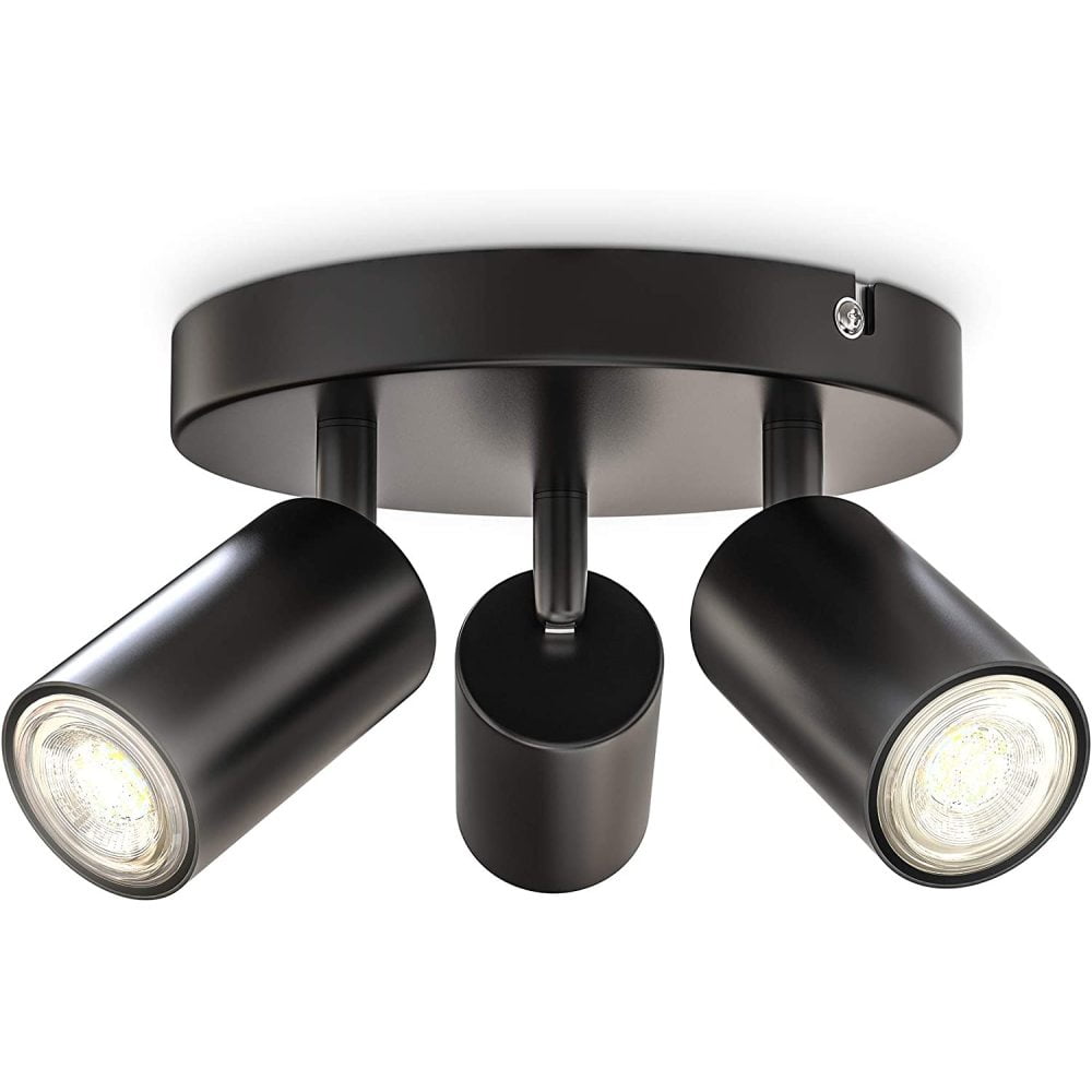 LED ceiling lights 3 lamps rotating rotating bulb not included ...
