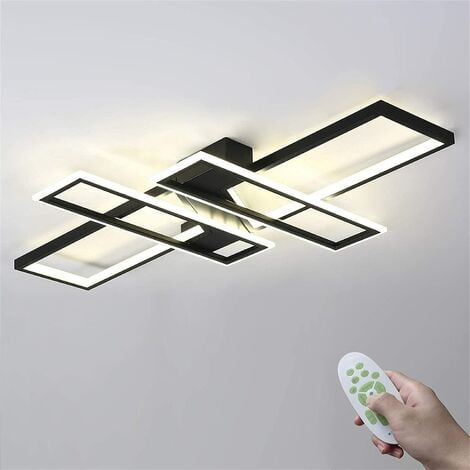 LED dimmable ceiling light, living room light with remote control ...