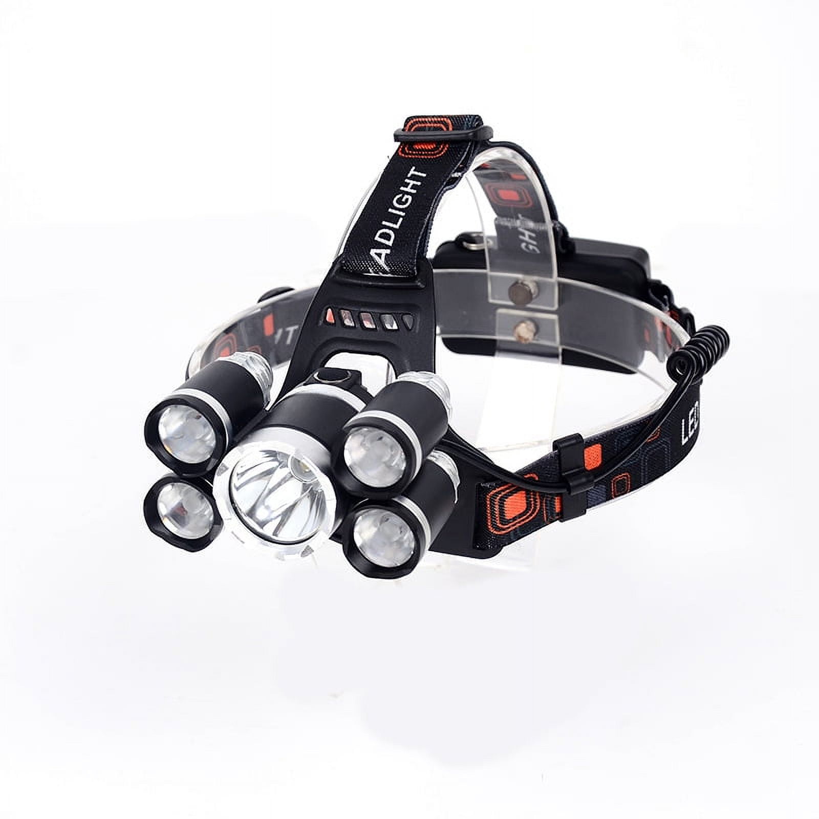 LED headlight T6 light headlight 5 lamp charging aircraft lamp ...