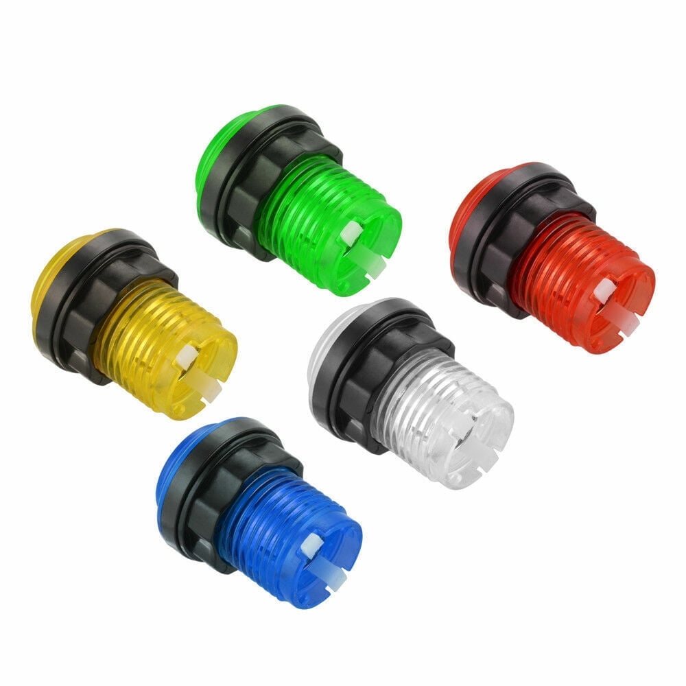 LED lit Arcade Push Buttons MAME Multicade - Walmart.com