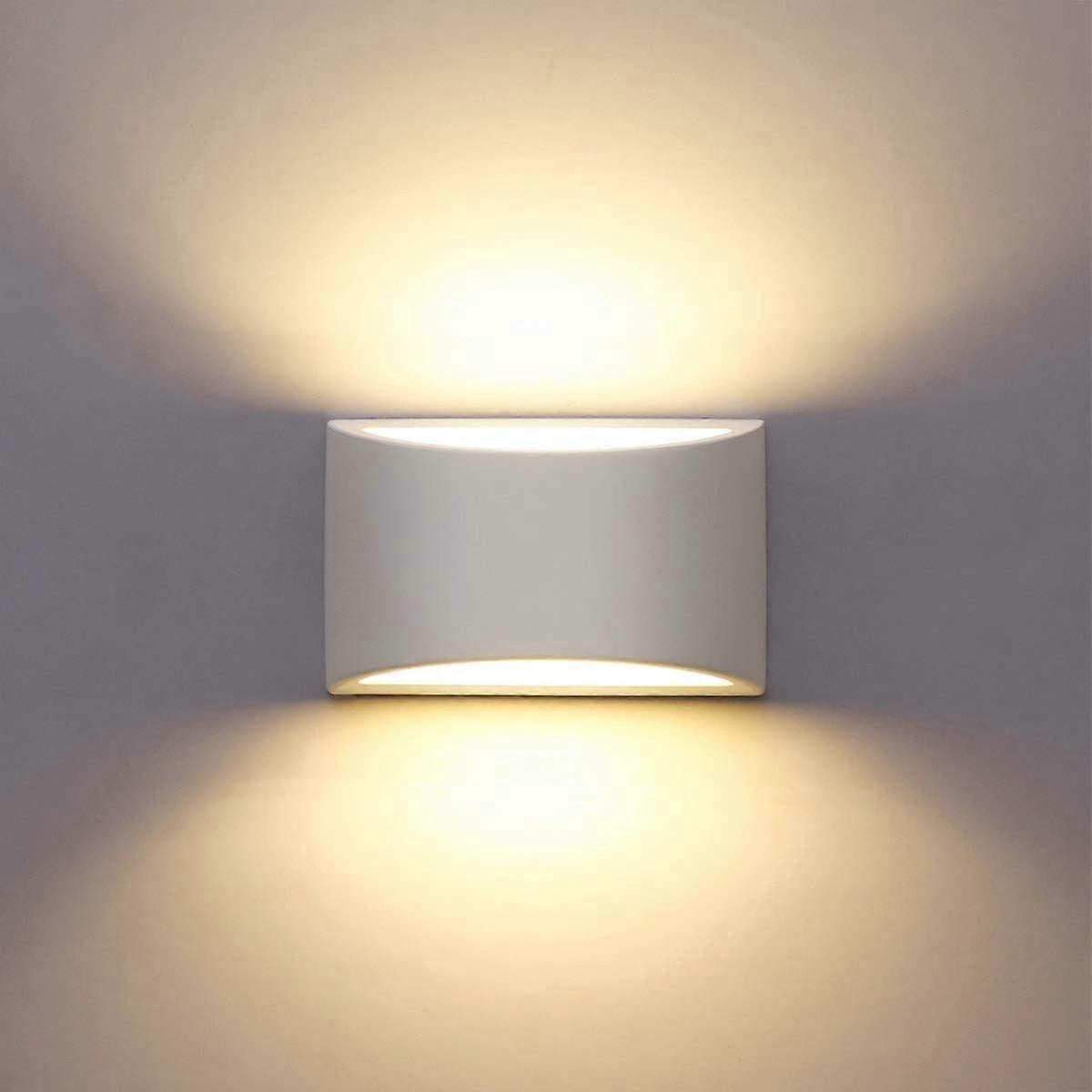 LED wall light indoor, 7W white plaster light wall light LED light ...