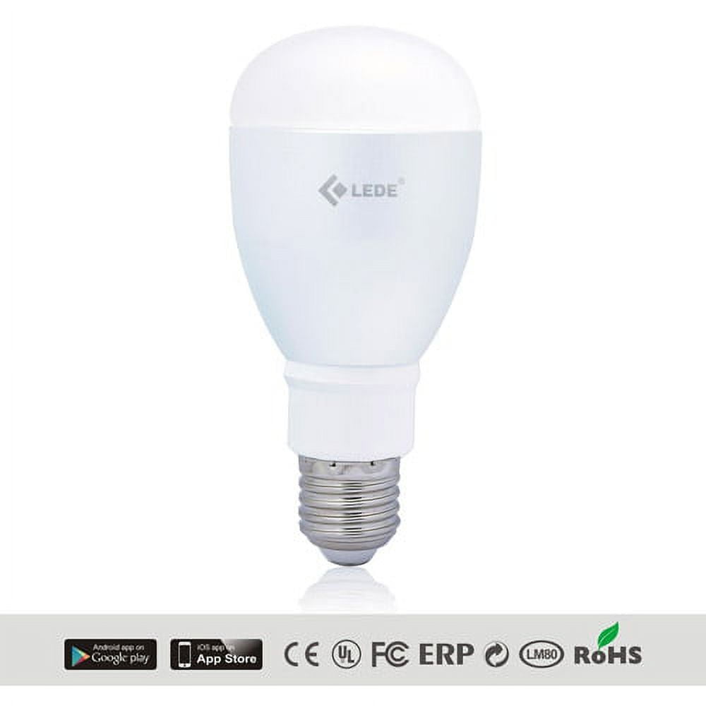 LEDE Bluetooth LED Bulb - Walmart.com