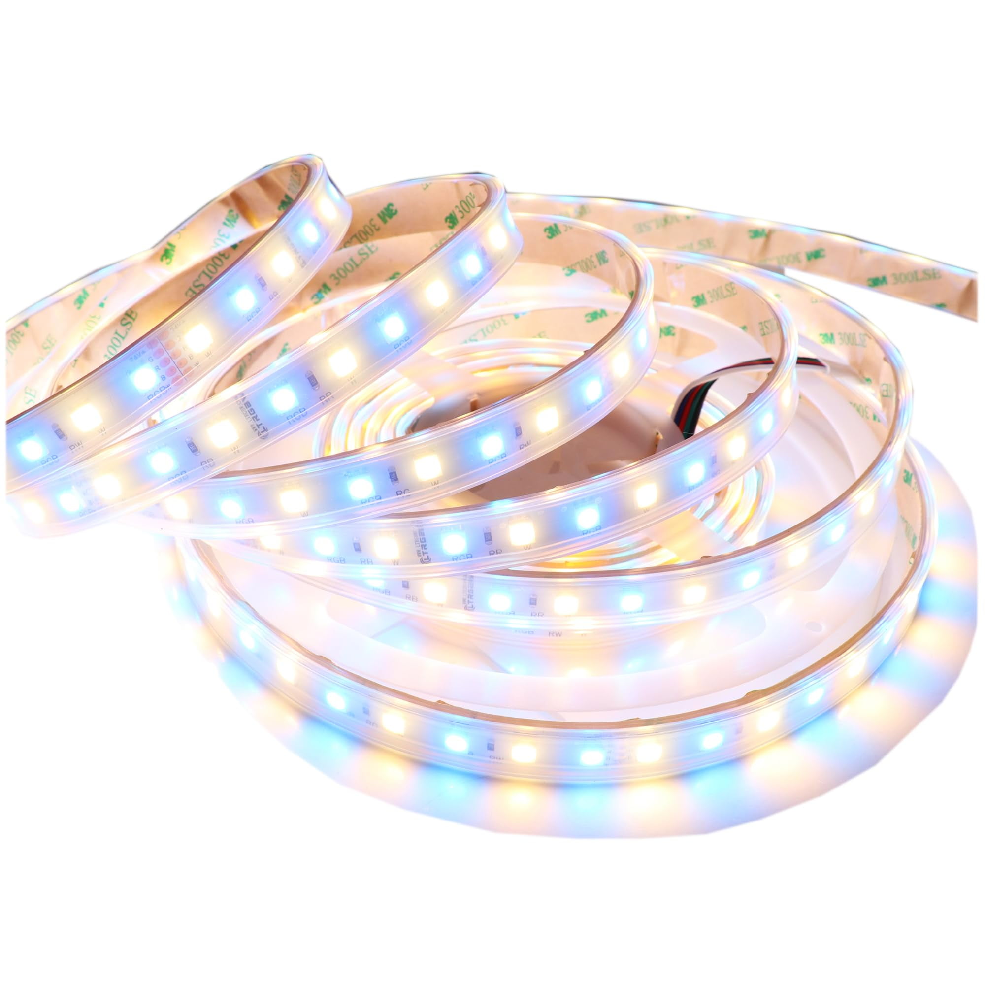 LEDENET SMD 5050 RGBW 2800K-3200K Warm White LED Strip Lights DC 24V ...