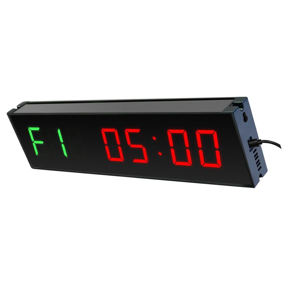 LEDFitness Timer Type-C Plug-in Digital Countdown Clock for Competition ...