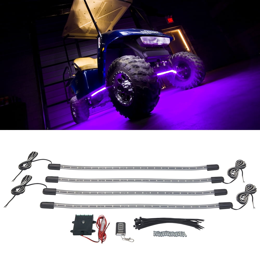LEDGlow Purple LED Golf Cart Underbody Underglow Light Kit - Walmart.com