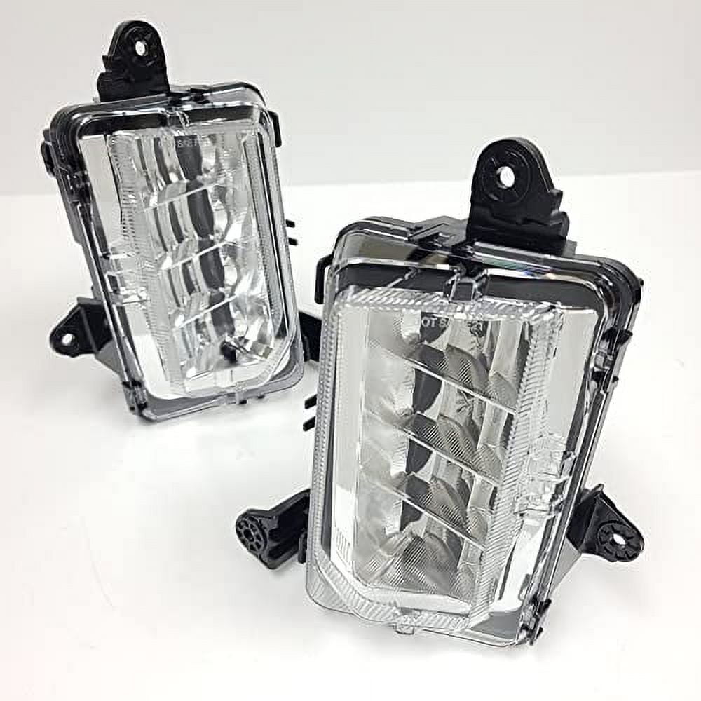 LEDIN Dual Color LED Fog Lights For 2020 2021 2022 2023 Sierra 2500 ...