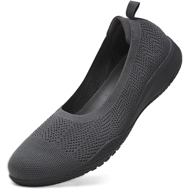 LEDINEY Women's Flats Slip On Shoes Comfortable Walking Shoes Flats for ...