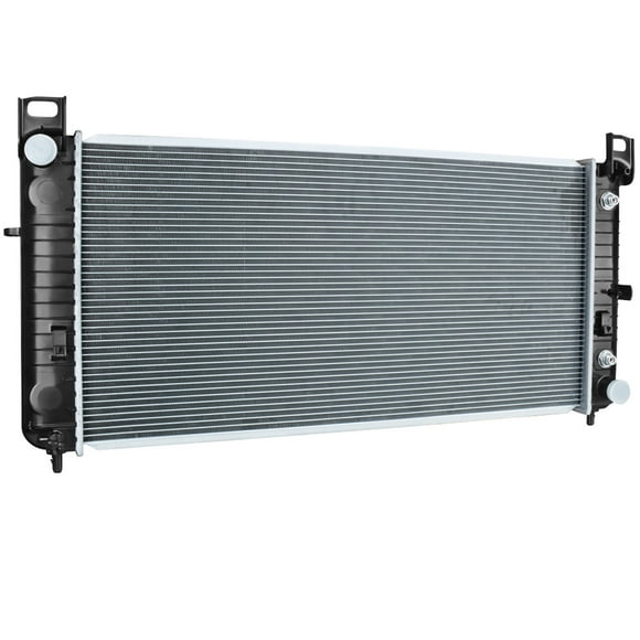 LEDKINGDOMUS 34" Radiator for Chevy Silverado Suburban Tahoe Cadillac ...