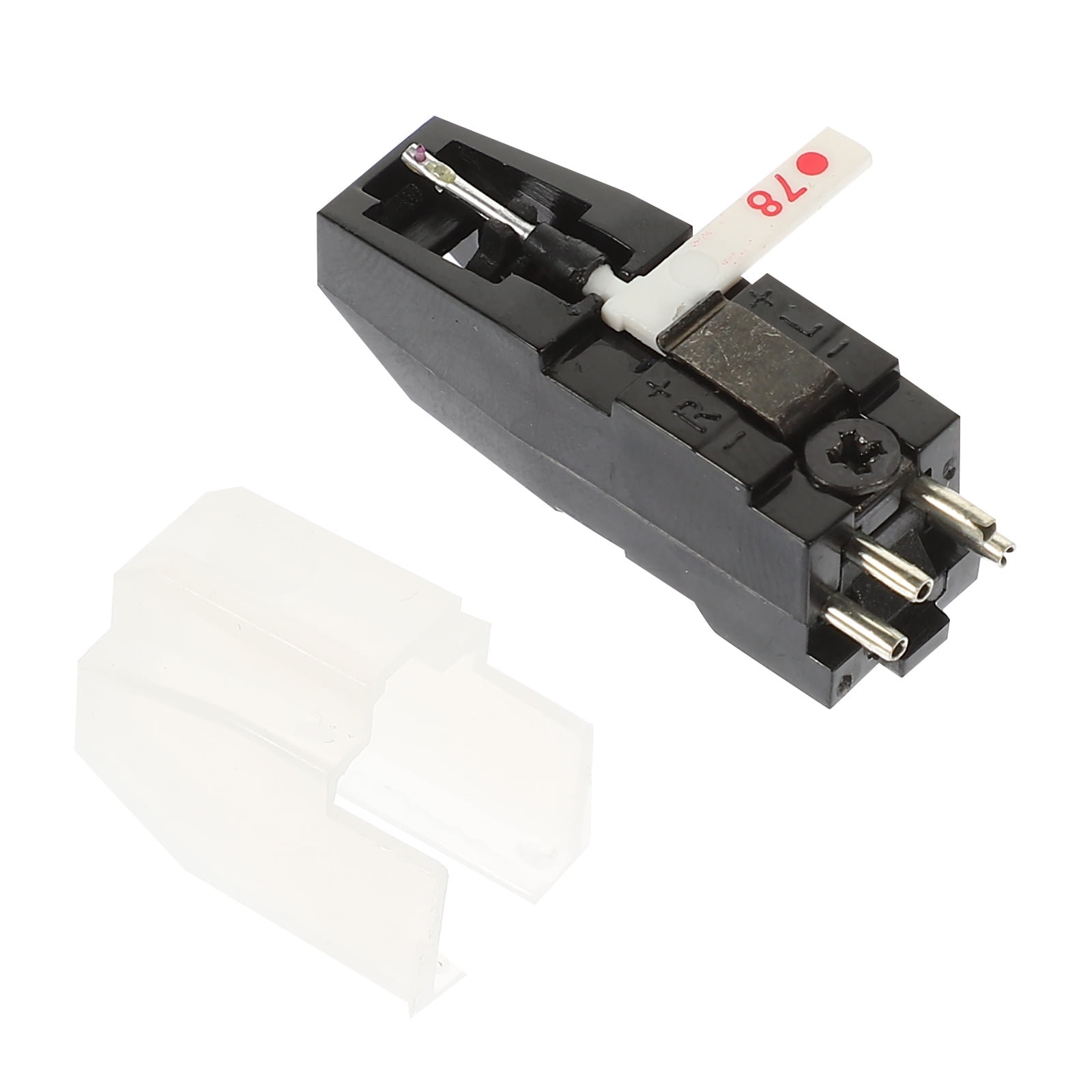 LEDMOMO 1Set Replacement Stylus Needle ABS White for Accurate Groove ...