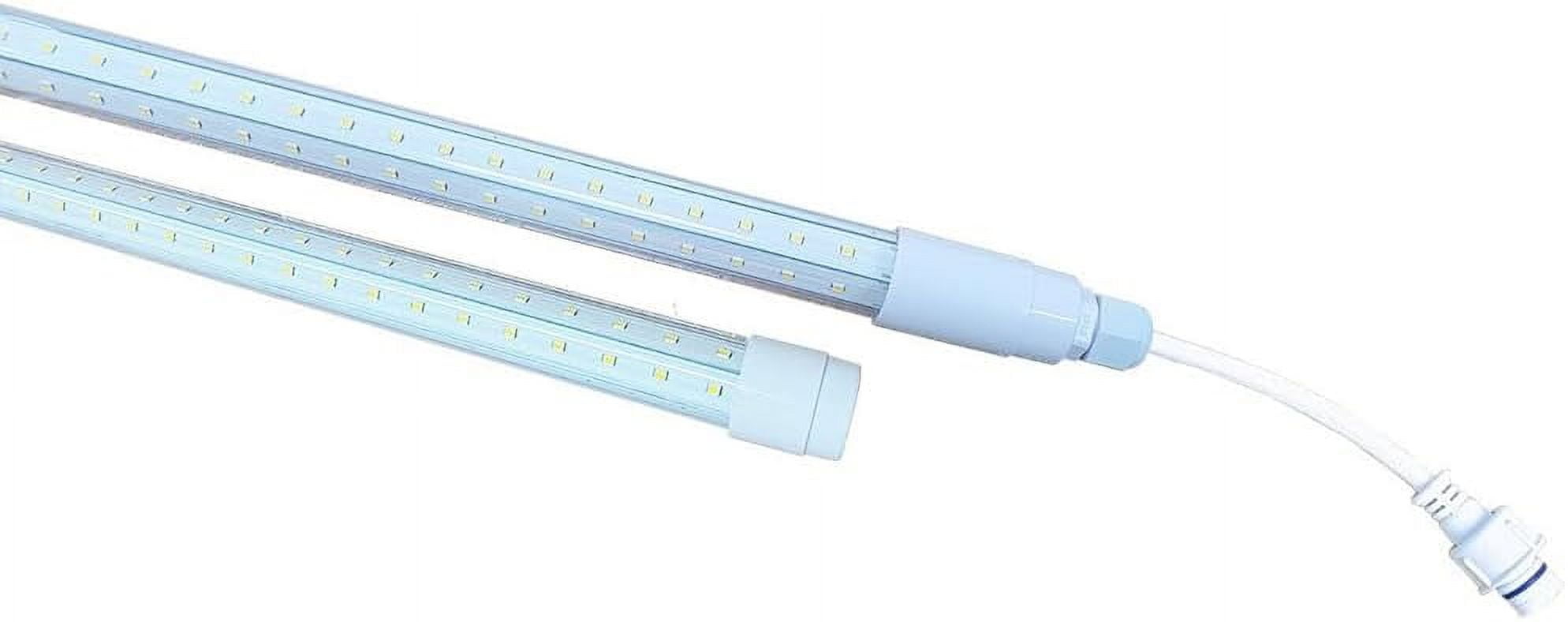 LEDONE 4FT Refrigerator Tube Lights, 18W LED Cooler Light, 5000K ...