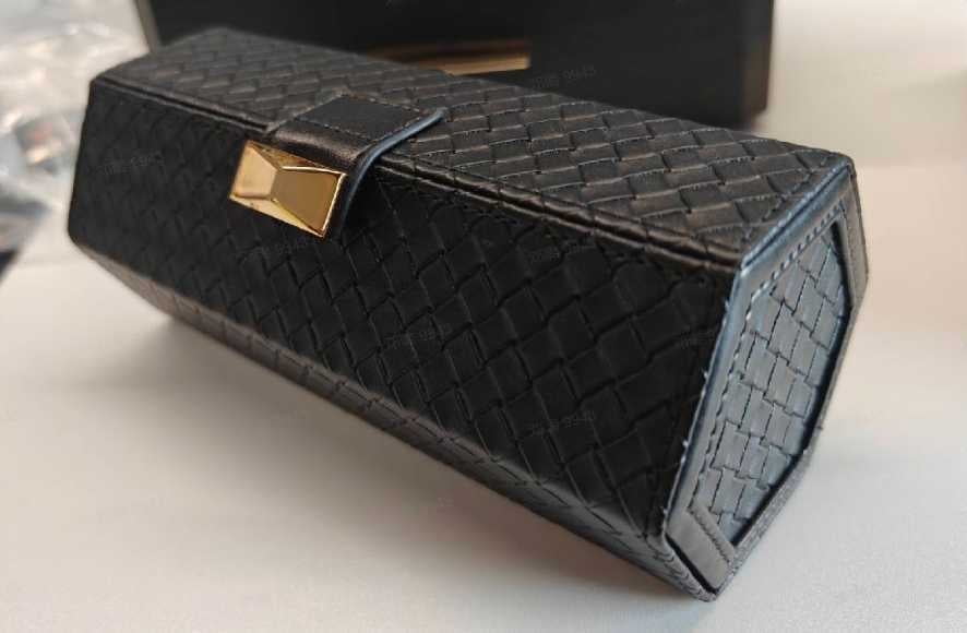 LEDREM Hexagon 3-Watch Travel Case, Woven PU Leather Watch Roll with ...